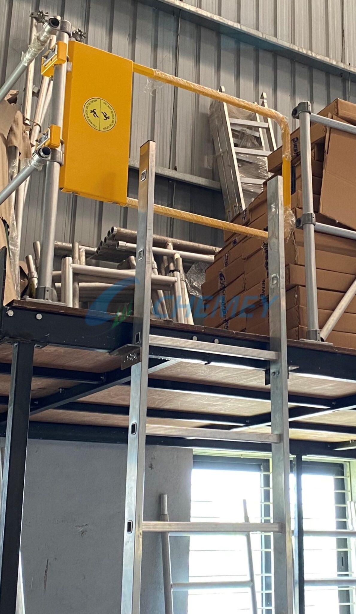 Manufacturing Facilities & Warehouses: Ladder Safety Gates