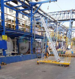 Tanker Platform Ladder and Truck Access Ladder | Chemey Mechatronics