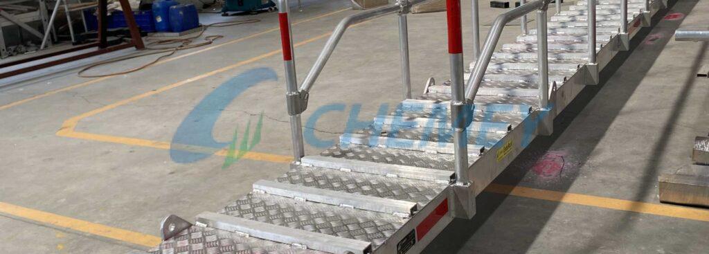 Industrial Gangway Ladders for Safe Access | Chemey