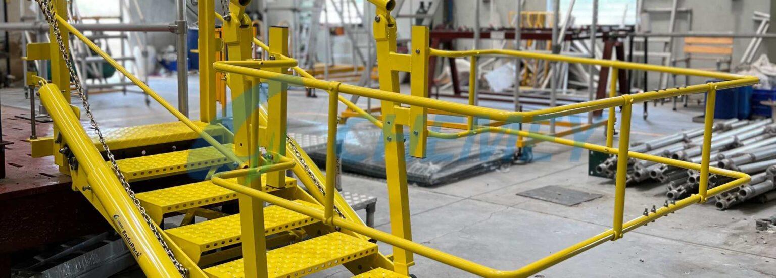 Retractable Access Platforms & Folding Stairs | Chemey