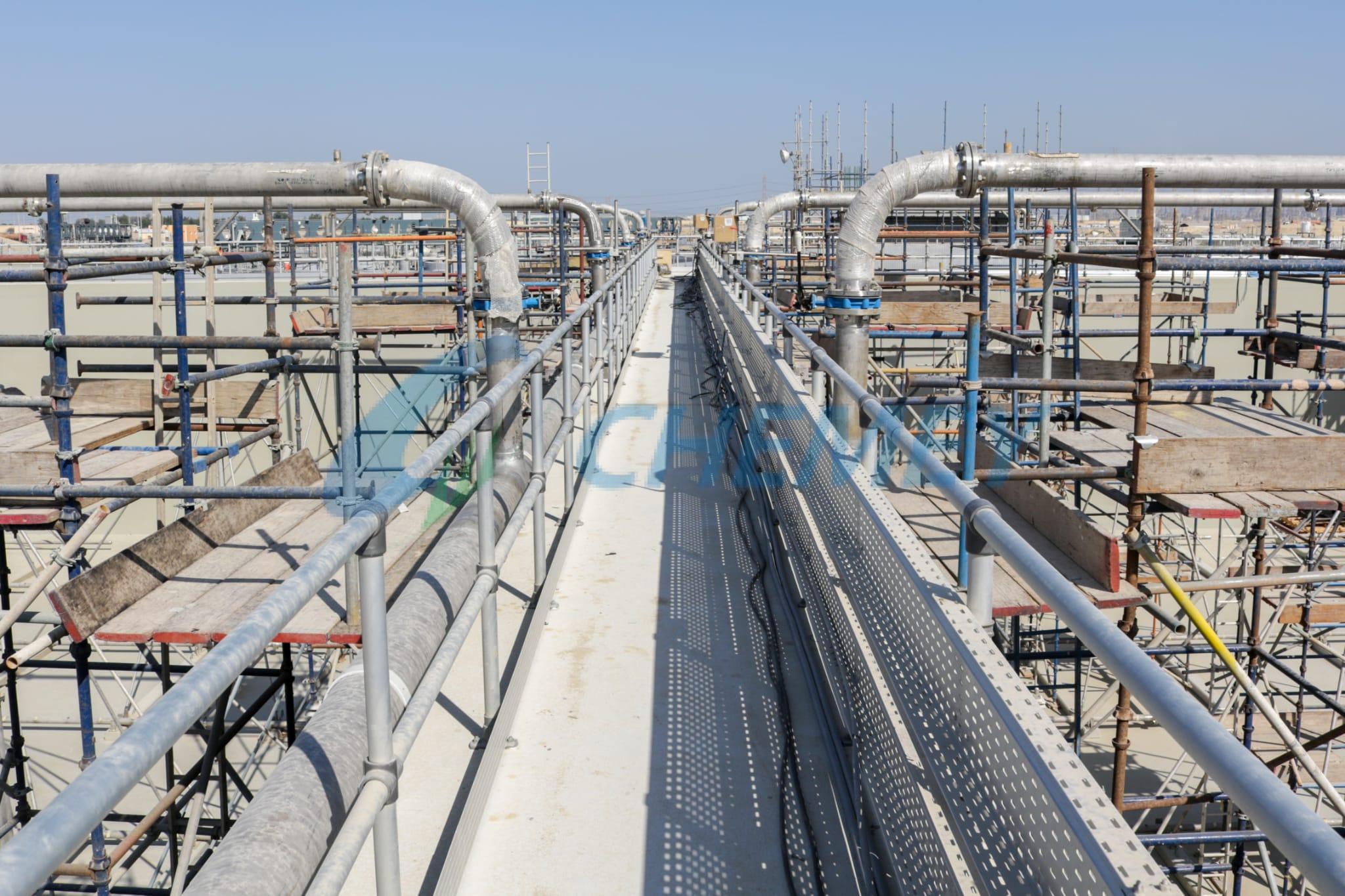 5650 Mtr Perimeter Guard Rail in KSA STP | Chemey