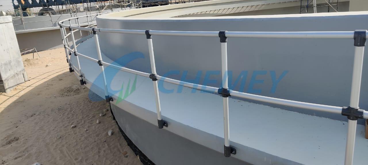 5650 Mtr Perimeter Guard Rail in KSA STP | Chemey